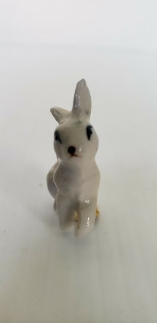 Vintage Miniature Bone China Rabbit Bunny Figurine Made In Japan ...