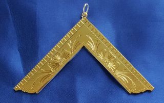 Masonic Collar Jewel Past Master Without Square Silver Freemason Mason ...