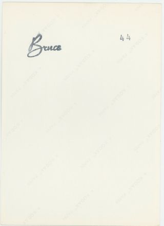 A) VINTAGE COLOR Photo BRUCE OF LA BRUCE BELLAS Male Nude Physique Gay ...