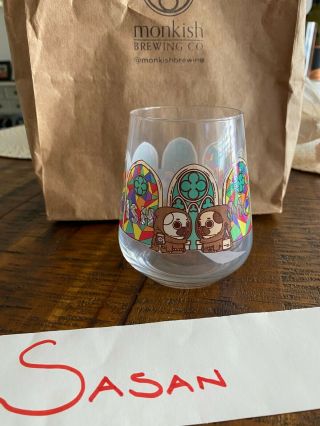 Monkish 6th Anniversary Monk Pug Glass Tree House Trillium Game Of ...