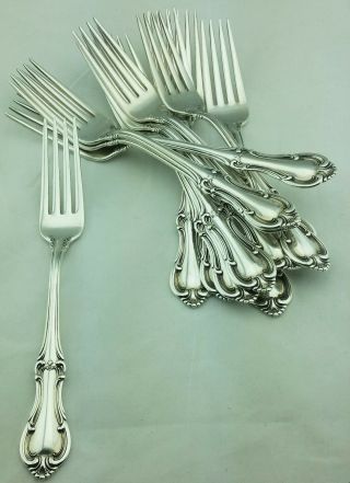 Vtg Joan Of Arc Pattern By International Sterling Silver Dinner Fork (1 ...