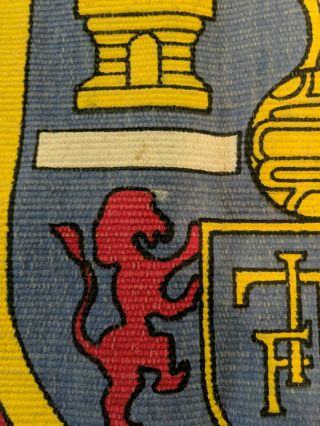 Vintage Tottenham Hotspur FC 100 Cotton Rug Wall Hanging | #24883508
