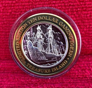 Orleans Alligator Slots Las Vegas Ten Dollar Casino Token. 999 Fine ...