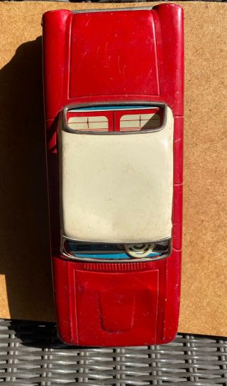 Vintage Ford Falcon Yonezawa Toys Co. Japan Tin Friction 9 ' Toy Car ...