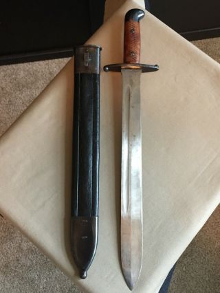 Model 1908 Brazilian Artillery Short Sword With Scabbard - | #25050889