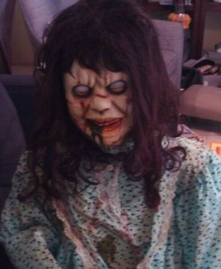 Exorcist Rising Regan Animatronic Spirit Halloween Prop Morbid ...