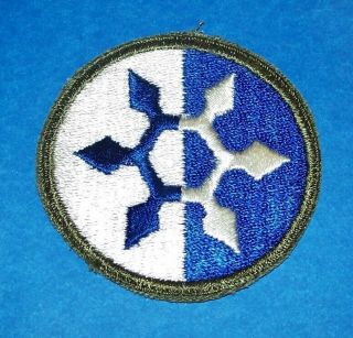 CUT - EDGE WW2 33rd ARMY CORPS GHOST / PHANTOM UNIT PATCH | #873129