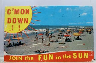 Scenic Fun In The Sun Postcard Old Vintage Card View Standard Souvenir ...