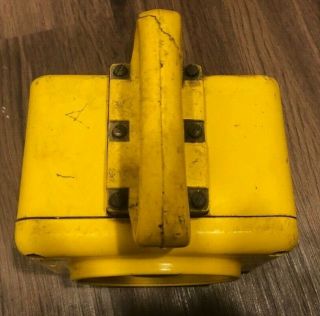 Vintage US NAVY Submarine Roflan Portable Spot Light Yellow Battle ...