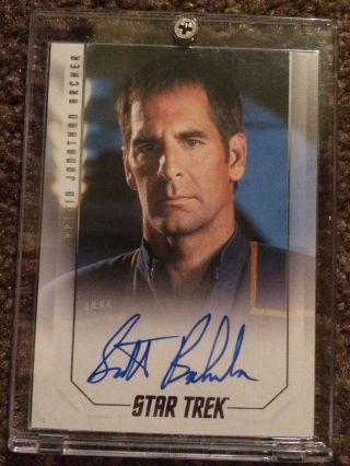 Star Trek 50th Anniversary Scott Bakula As Captain Archer Autograph ...