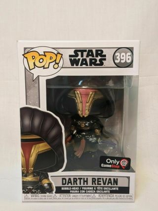 Darth Revan KOTOR - Star Wars Funko Pop 396 Gamestop Exclusive In ...
