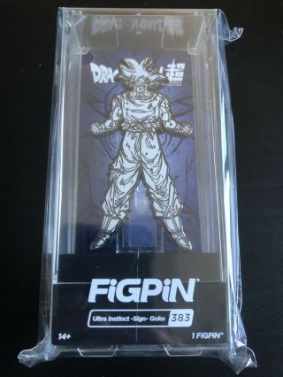 ECCC FiGPiN Dragon Ball Ultra Instinct Goku 383 LE750 IN HAND | #38866187