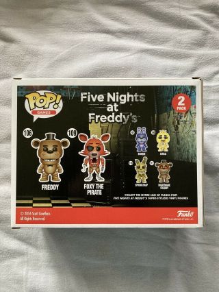 Funko POP Foxy The Pirate With Freddy Fye Exclusive | #26283067