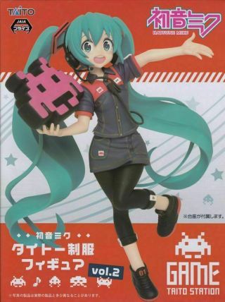 TAITO Hatsune Miku Vocaloid Figure Vol. 2 2019 TAITO Uniform Ver JAPAN ...