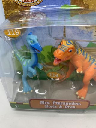 Learning Curve Dinosaur Train Mini Dinosaur Figures 3 Pack Mrs ...