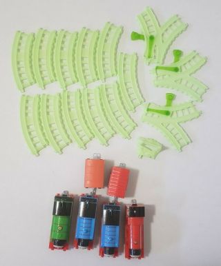 Thomas The Train Trackmaster Glow In Dark 2 Curve Track | #34451199