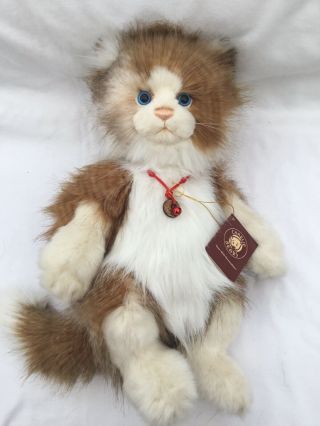 Charlie Bears Alley Cat With Tags Designed Isaabel Lee Rare | #43746447