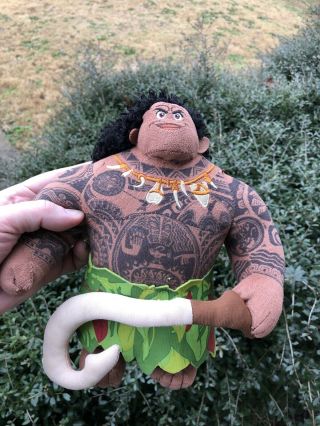 Disney Park Moana MAUI 17 " Stuffed Plush Doll Toy | #57977231