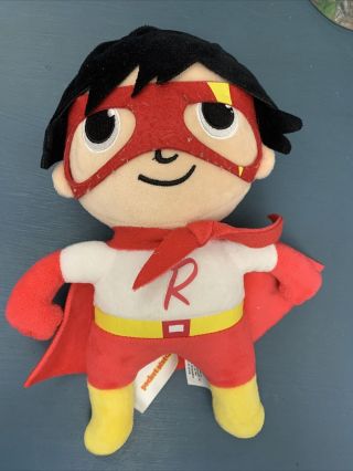 7 " Ryan’s World Red Titan Hero Plush Stuffed Figure Toy Ryans Kids ...