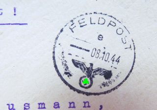 Translated German WW2 Feldpost - 4th Mountain Division - Carpathians ...