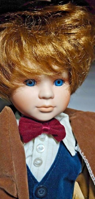 1996 House Of Lloyd Christmas Around The World Tiny Tim 16 " Porcelain ...
