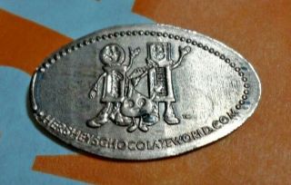Hershey ' S Chocolate World Elongated Penny PA USA Cent Souvenir Coin ...