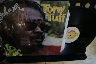 TONY TUFF Ketch A Fire WITTY Killer Digi Roots Reggae LP HEAR | #26480075