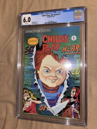 CHILD’S PLAY: The Series 1 Innovation Comics CGC Graded Horror Chucky ...